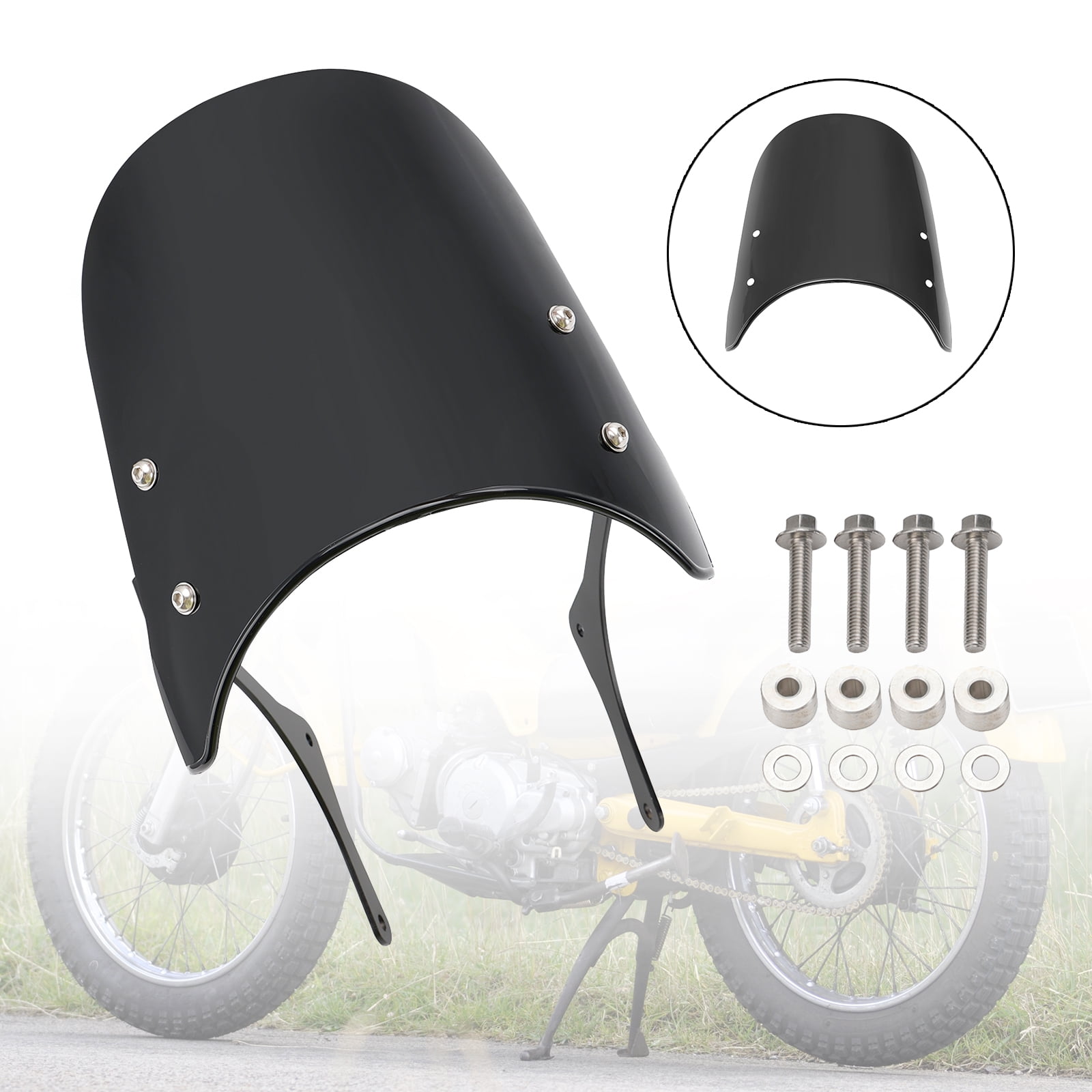 Windshield WindScreen fit for HONDA Trail 125 CT110 CT125 Hunter Cub ...