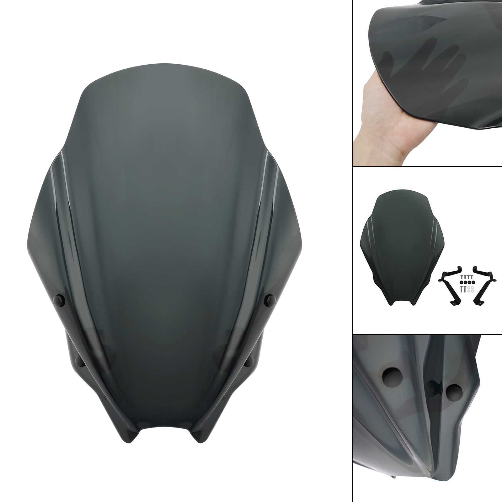 Windshield WindScreen fit for Suzuki GSX-8S 2023-2024 - Walmart.com