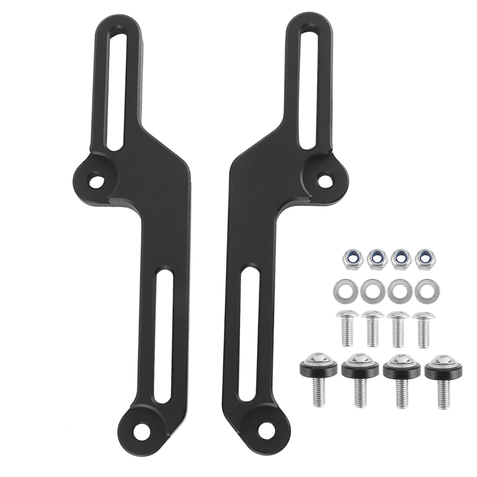 Windshield Windscreen Adjusters Kit CNC Aluminum Alloy Fit for Honda ...