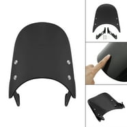 Emgo Venom Mini Cafe Black Fairing Windshield 5.75" Headlight Opening ...