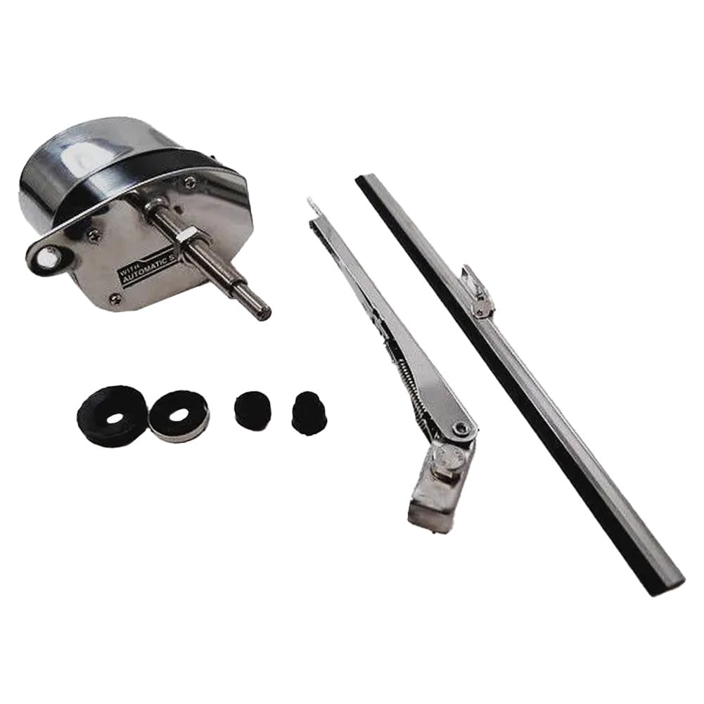 Windshield Wiper Motor Kit Hotrod Street Rod for 12V Stainless Steel ...