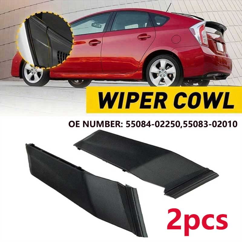 Windshield Wiper Side Cowl Cover Trim Compatible with For Toyota ...