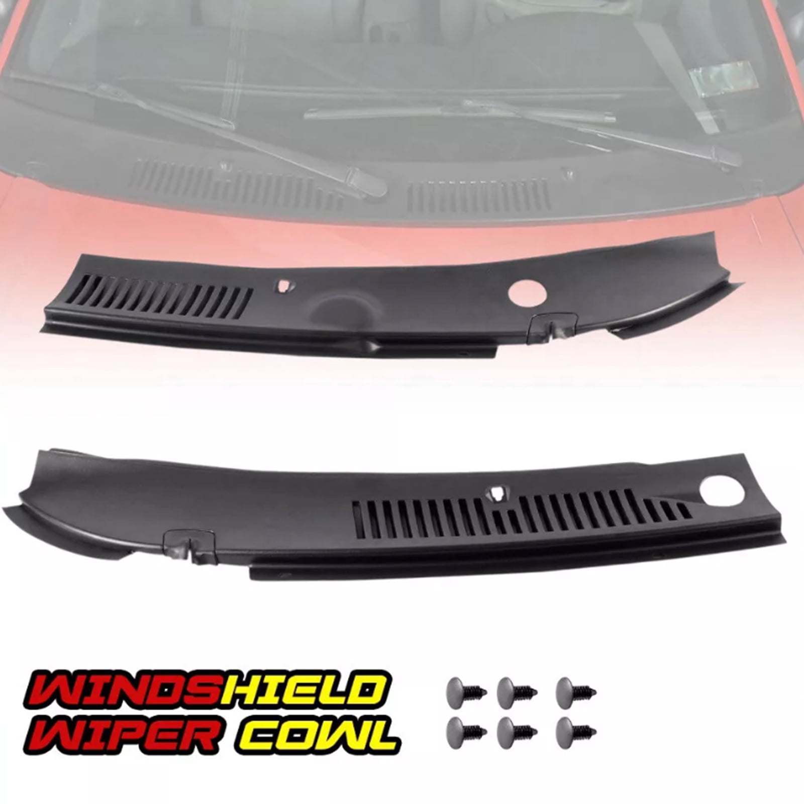 Windshield Wiper Window Cowl Panel Grille RH & LH For Ford Mustang 1999 ...