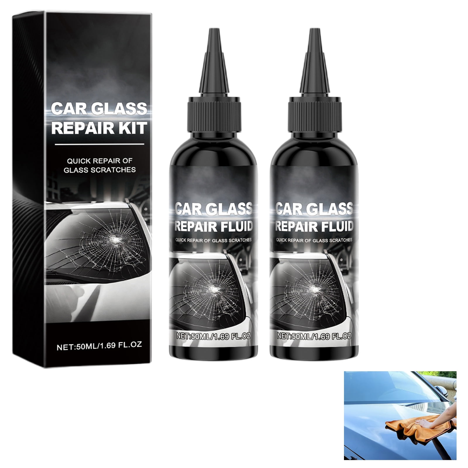 Windshield conditioner Repair Kit Car Window Glass Liquid Repair,Glass ...