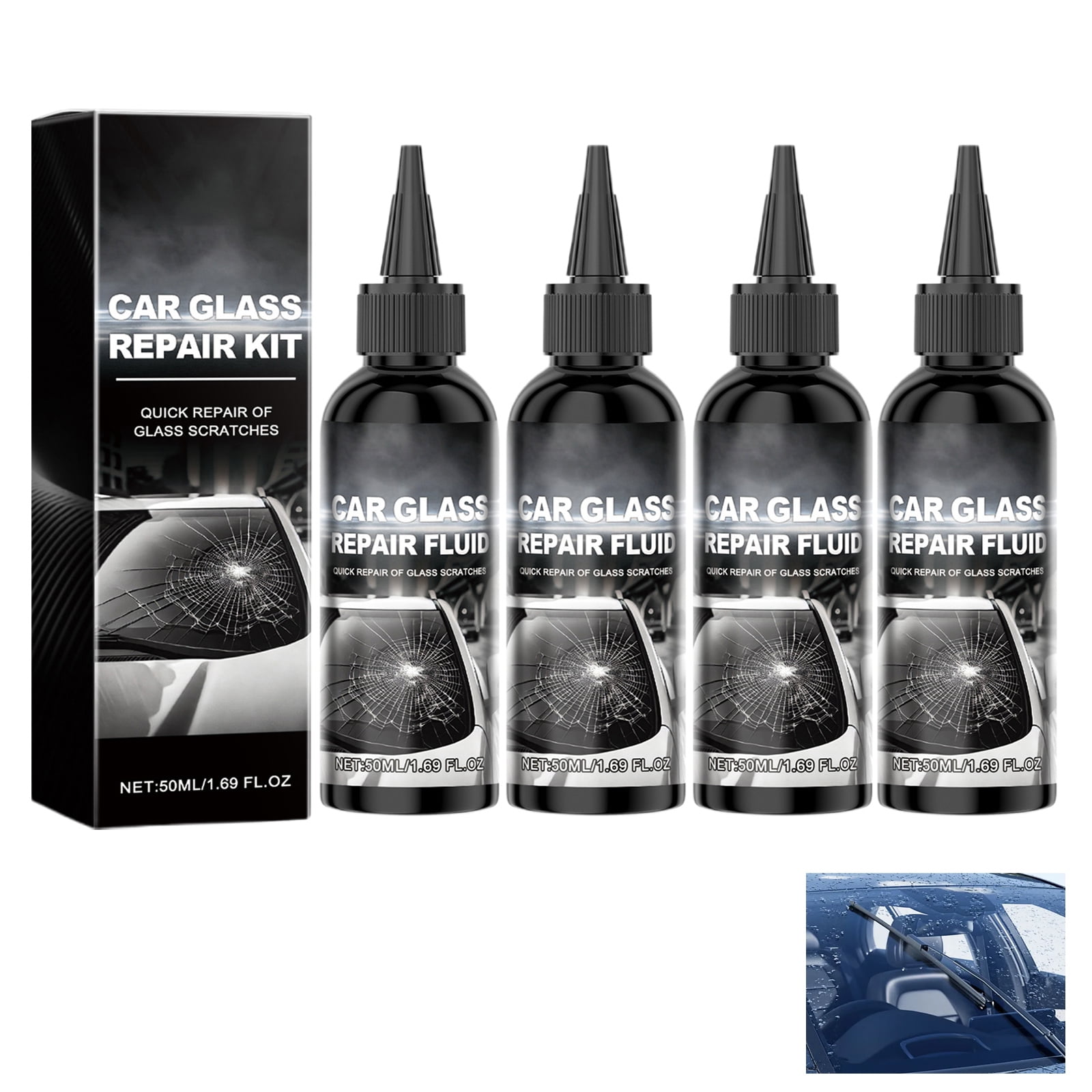 Windshield conditioner Repair Kit Car Window Glass Liquid Repair,Glass ...