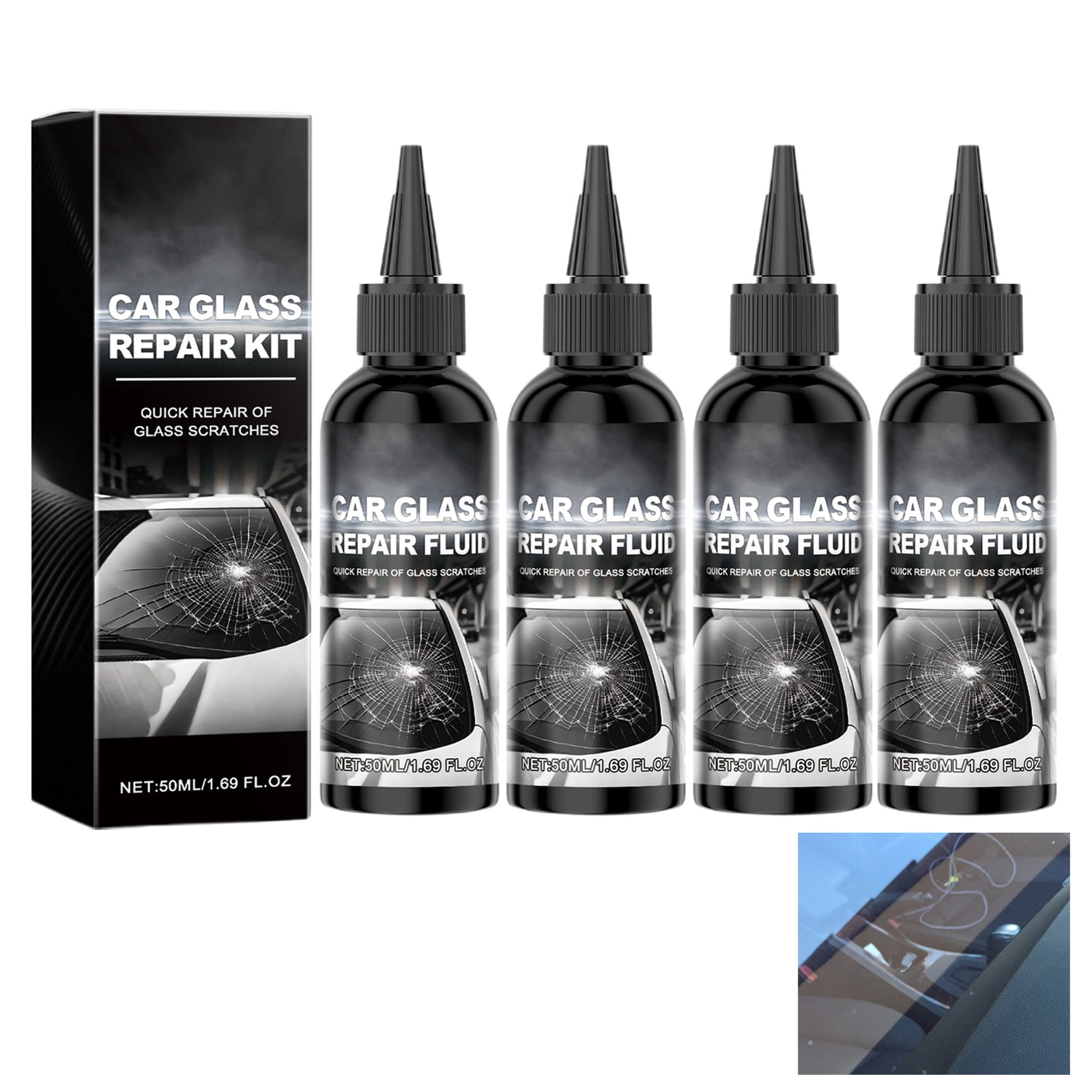 Windshield conditioner Repair Kit Car Window Glass Liquid Repair,Glass ...
