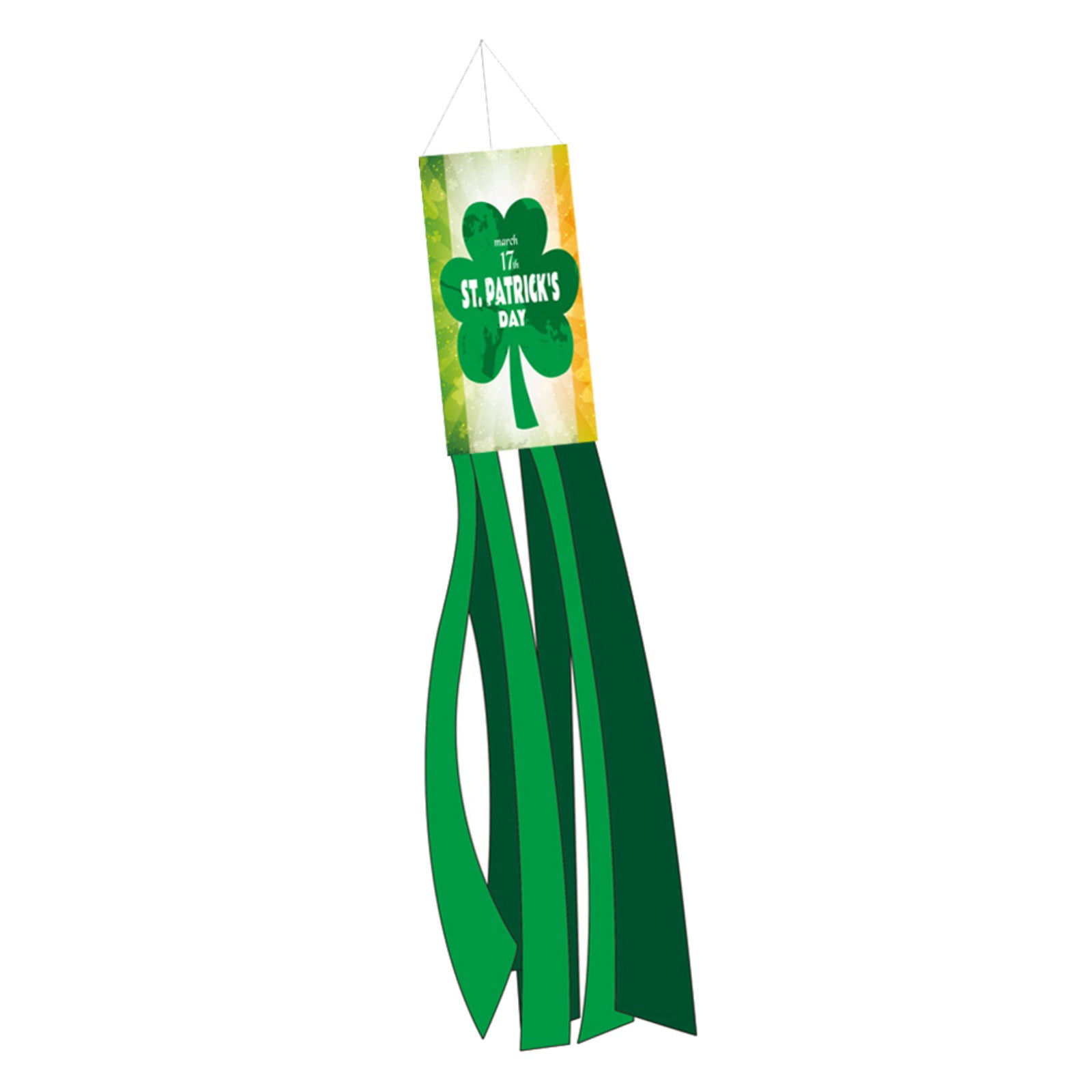 Windsock Flag Outdoor Hanging Decoration Irish Carnival Easy to Hang ...