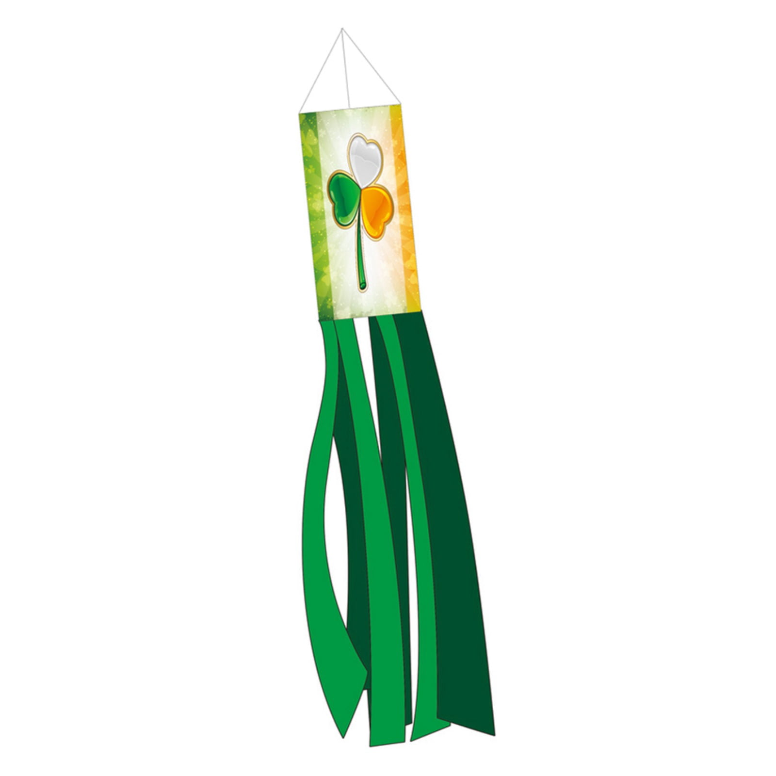 Windsock Flag Outdoor Hanging Decoration Irish Carnival Easy to Hang ...