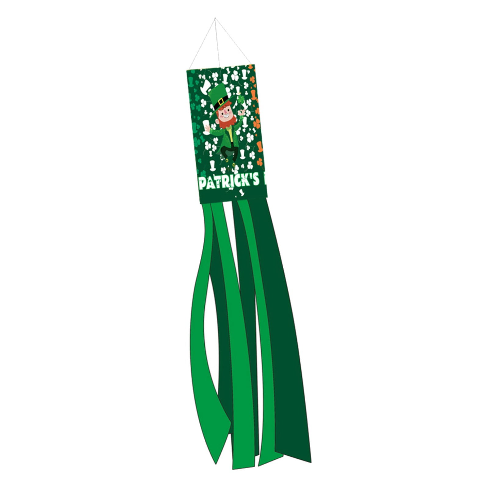 Windsock Flag Outdoor Hanging Decoration Irish Carnival Easy to Hang ...