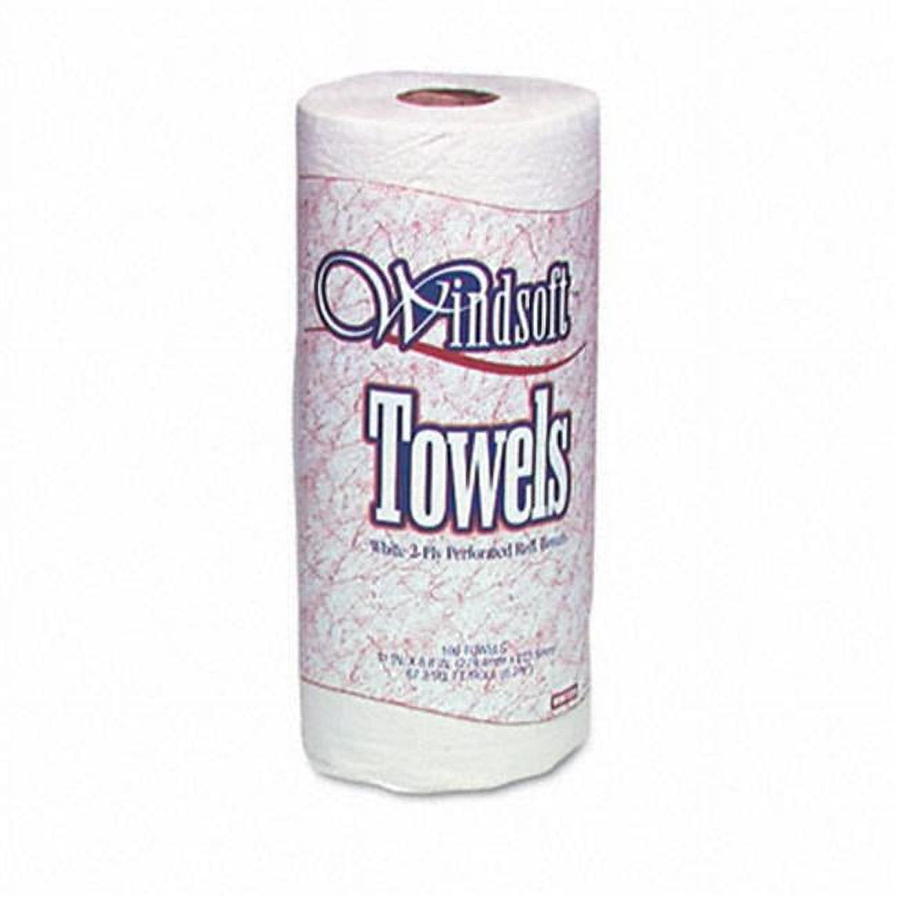 Windsoft 122085RL Perforated Paper Towel Rolls 8-7/8 x 11 White 85/roll ...