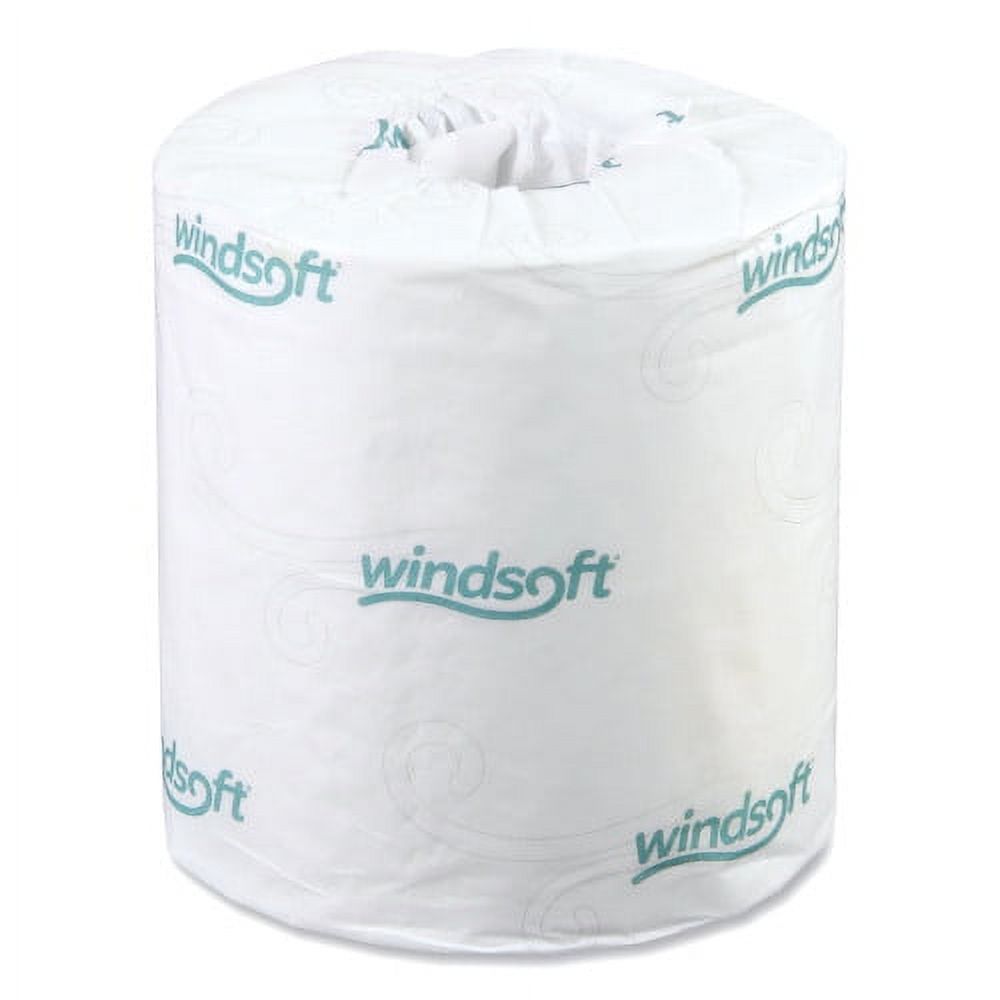 Windsoft Bath Tissue, Septic Safe, Individually Wrapped Rolls, 2-Ply ...