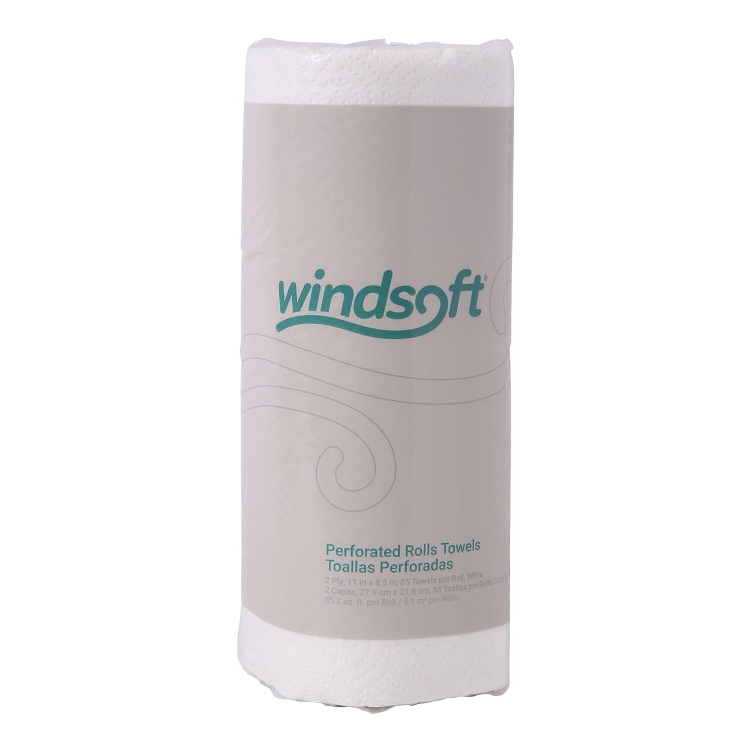 Windsoft Paper Towels, Bulk Pack of 30 Rolls, 85 Sheets Per Roll ...