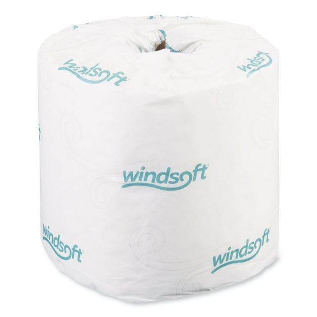 Windsoft Toilet Paper, Septic Safe, Individually Wrapped Rolls, 2-Ply ...
