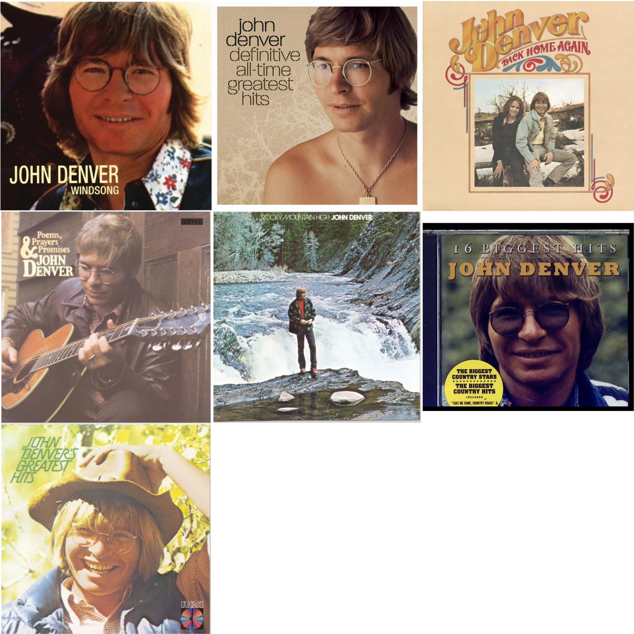 Windsong & Definitive All Time Greatest Hits & Back Home Again & Poems ...