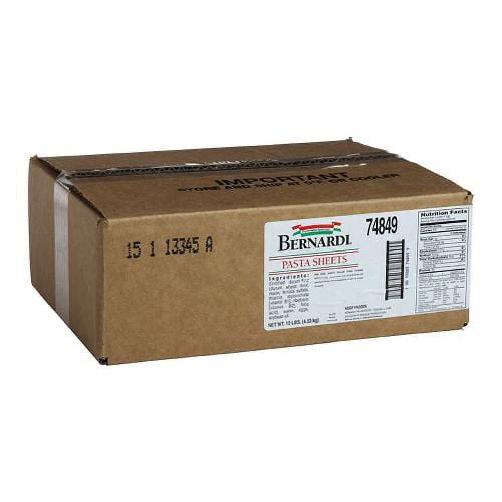 Windsor Bernardi Flat Pasta Sheet, 10 Pound 1 each. - Walmart.com
