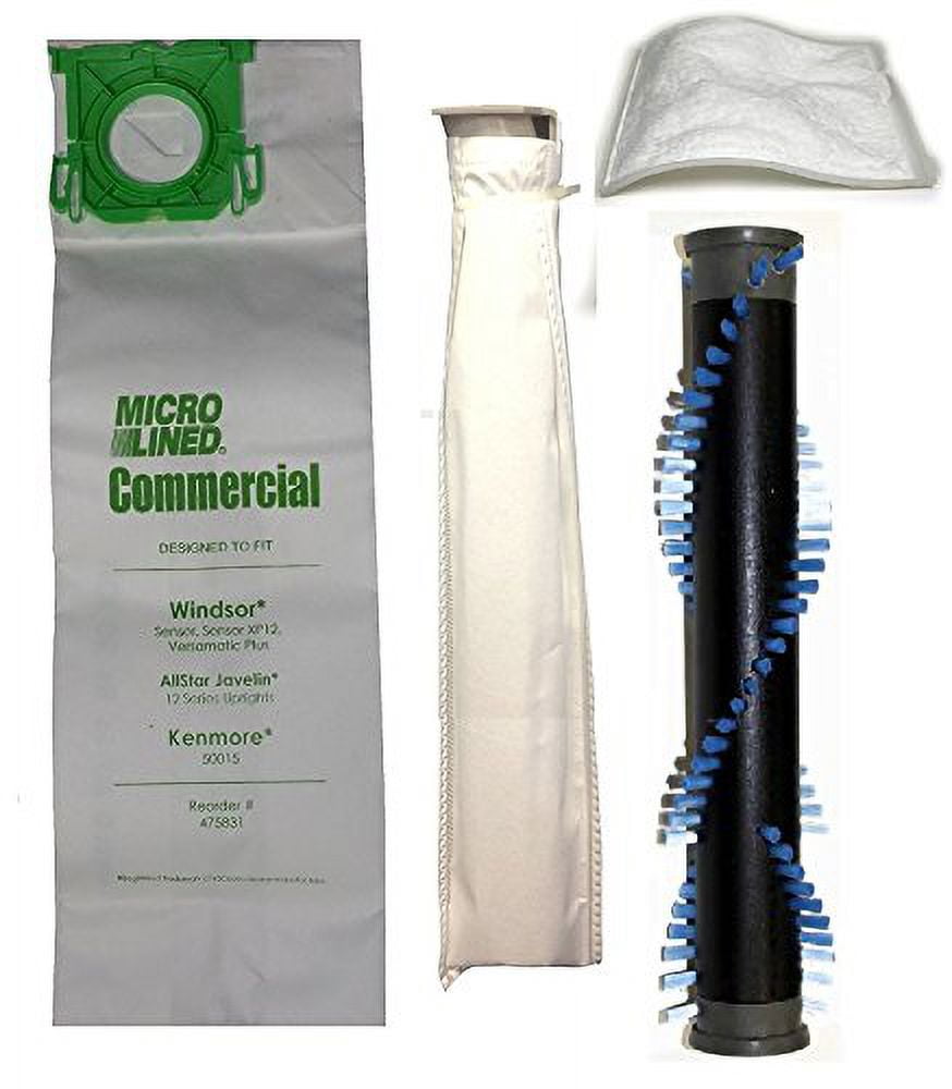 Windsor Sensor S12 Repair Package Bundle - 4 Items (Both Filters, Bags ...