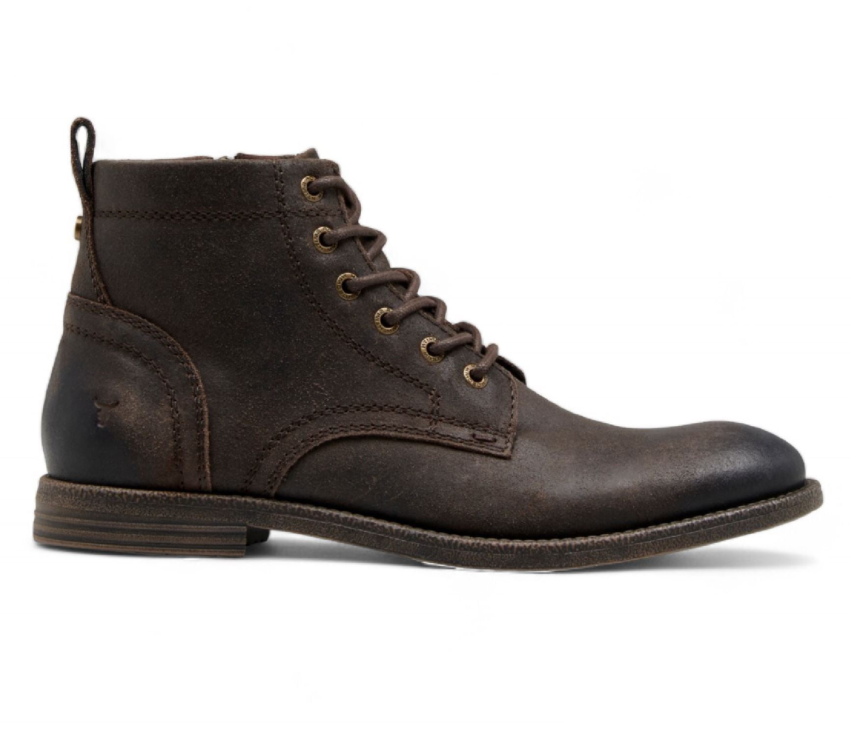 Windsorsmith Mens Brown Leather Casual Chukka Ankle Desert Boots ...