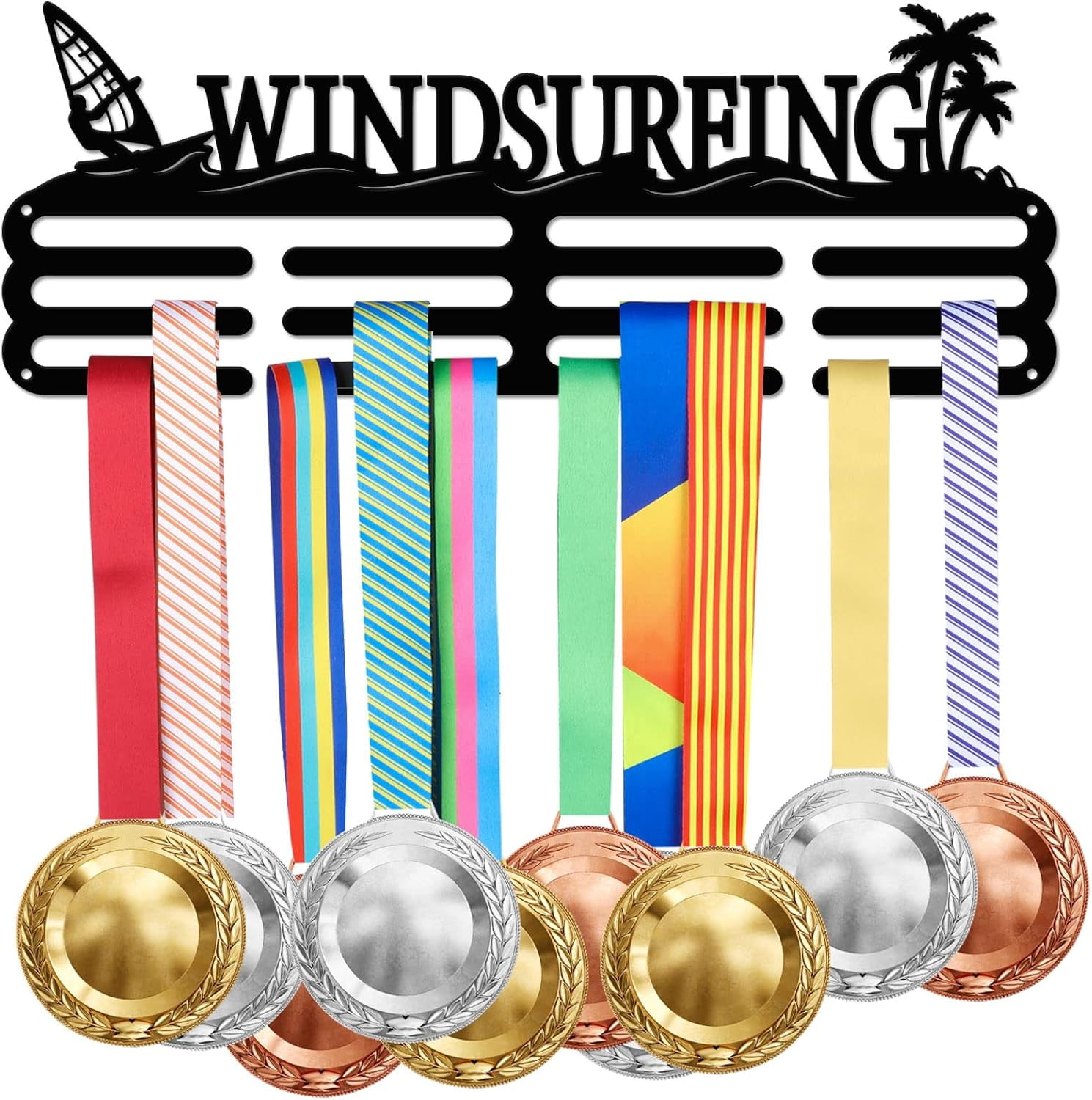 Windsurfing Medal Hanger Display Man Sports Water Medal Display Rack ...