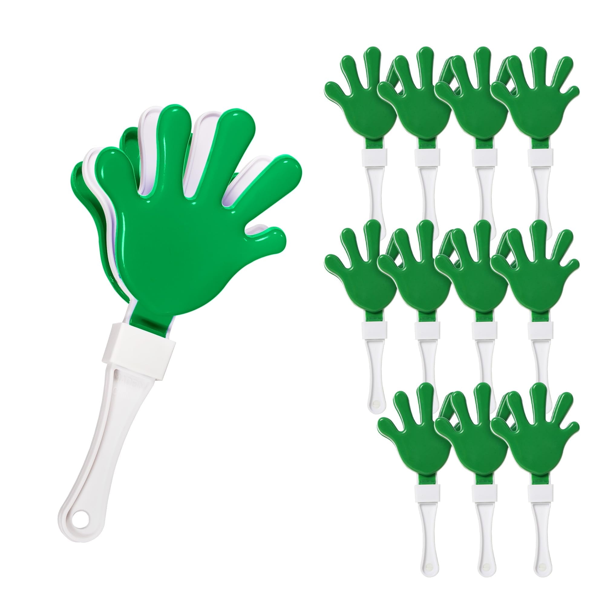 Windy City Novelties 12-Pack 7-Inch Mini Hand Clappers - Bulk ...