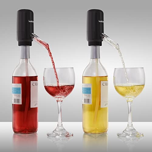 Wine Aerator Dispenser with Flexible Tube Electric Battery Operated ...