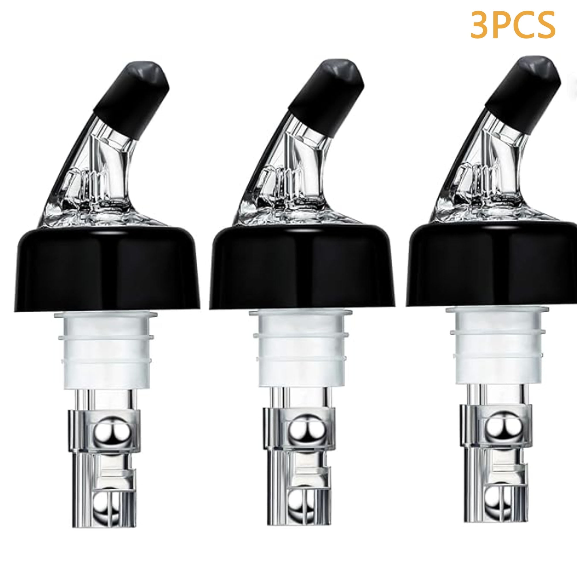 OFEFE 3-Pack Wine Aerator Pourer Spouts with 15mL Measured Pour ...
