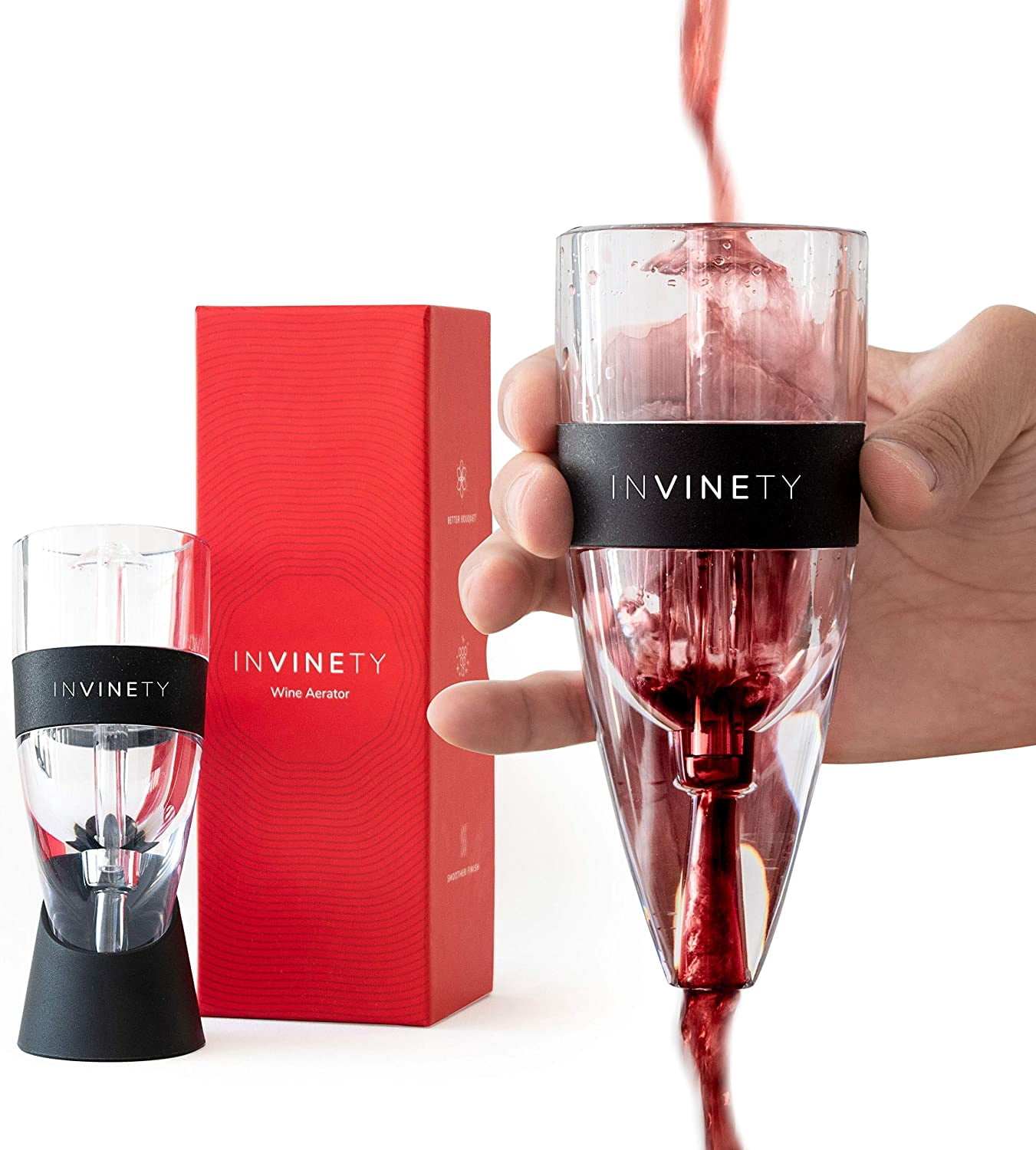 Wine Aerator | Upgraded 3 Level Aeration | All In One Diffuser ...