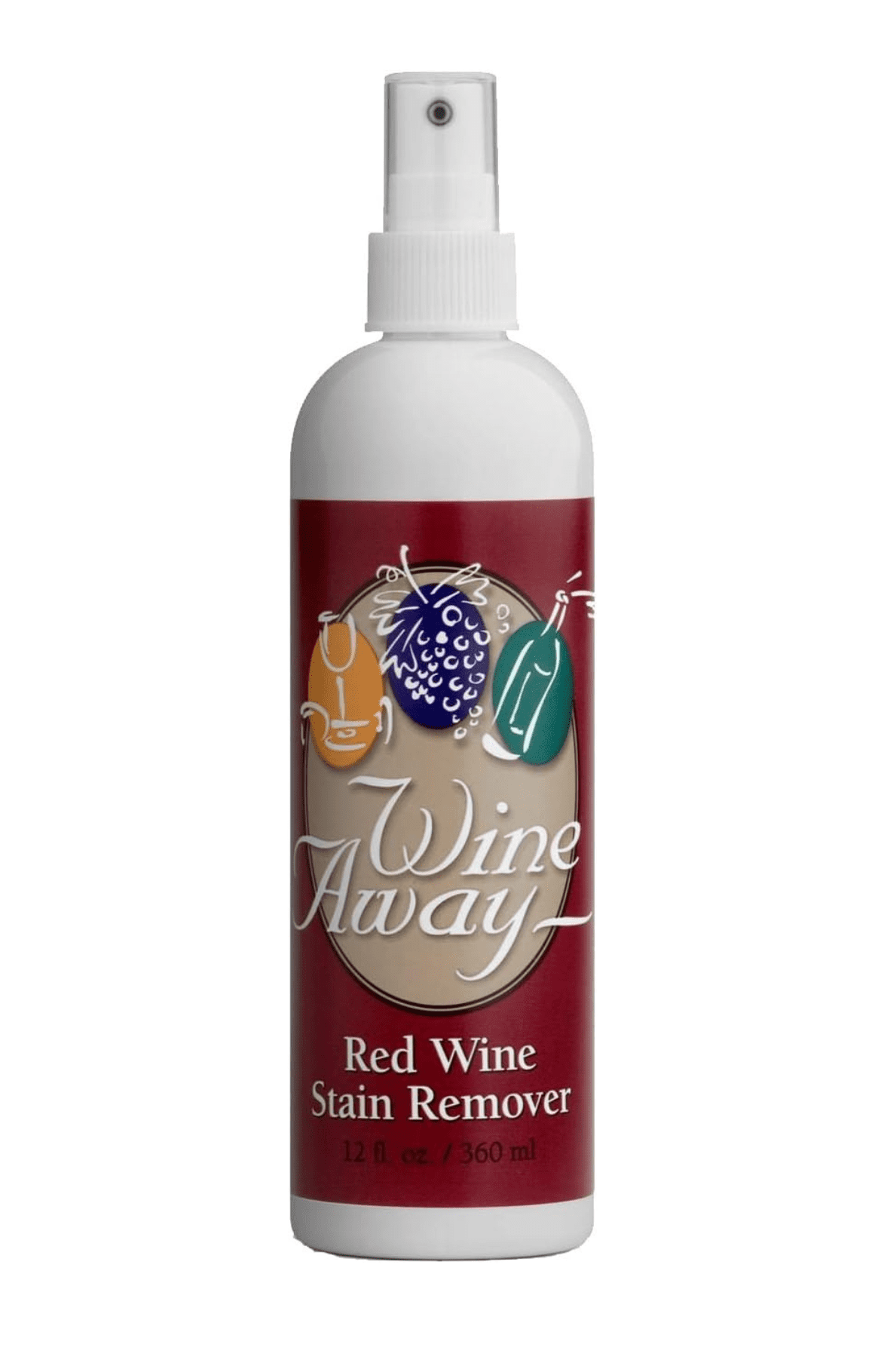 Wine Away Red Wine Stain Remover Spray 12oz for Clothing Carpet ...