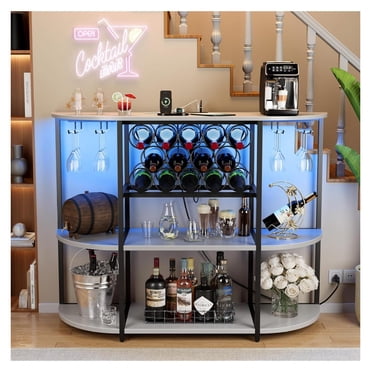 Better Homes & Gardens Juliet Arch Door Kitchen Console, Black Finish ...