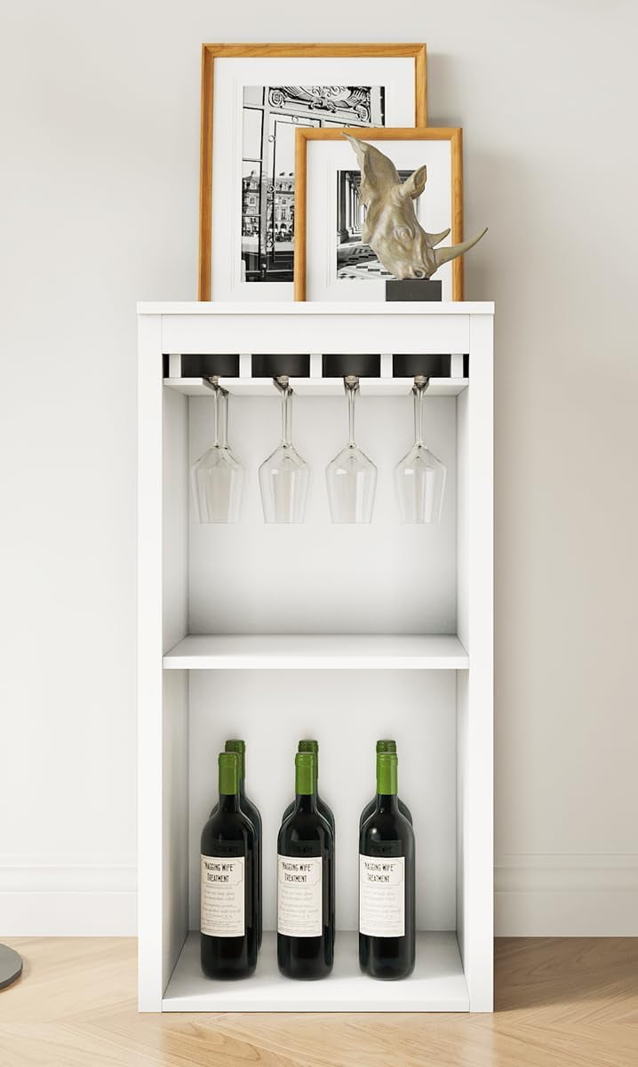 Wine Bar Cabinet with Storage, Modular Wine Bar Cabinet for Dining ...