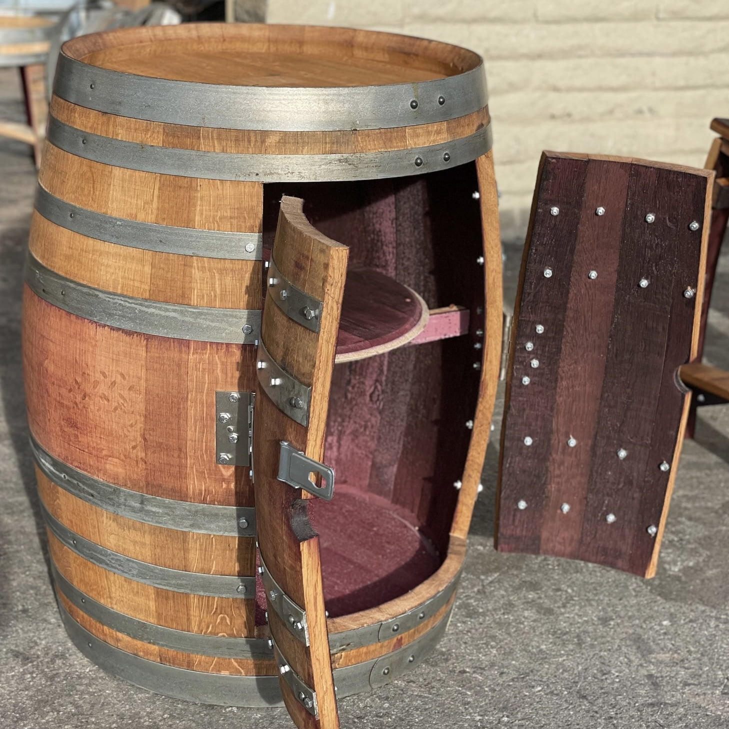 Wine Barrel Storage Cabinet - Walmart.com