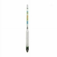 Fermentaholics Hydrometer Kit with Hydrometer, Plastic Test Jar Monitor ...
