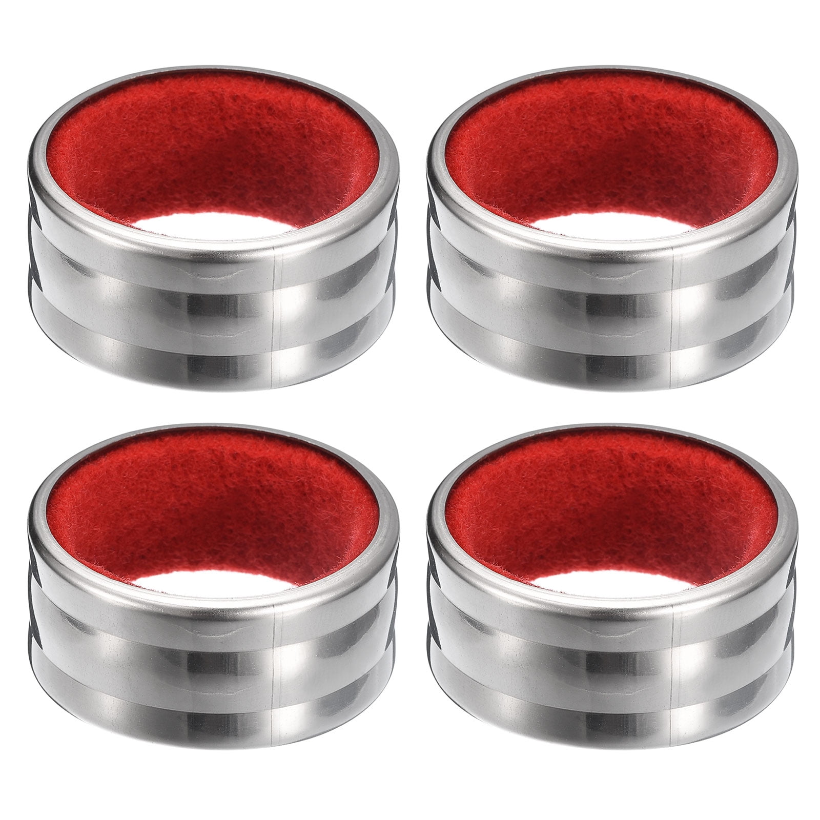 Wine Bottle Collars, 4Pcs Stainless Steel Wine Drip Ring for Bar and ...