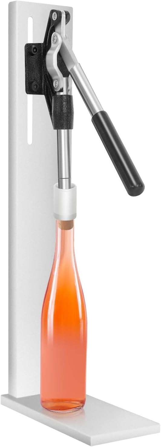 Wine Bottle Corking Machine, Stainless Steel Manual Corker Brew Cap ...