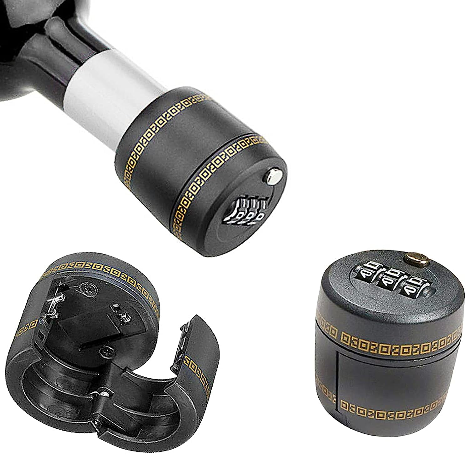 Wine Bottle Lock Combination - Password Lock, Wine Cap Digital Lock ...
