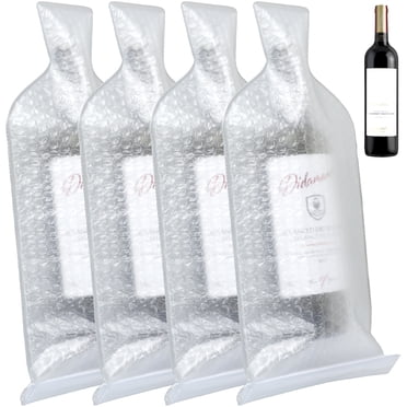 Impresa Resealable Wine To Go Bag- Disposable, 25 oz fit, Clear Plastic ...