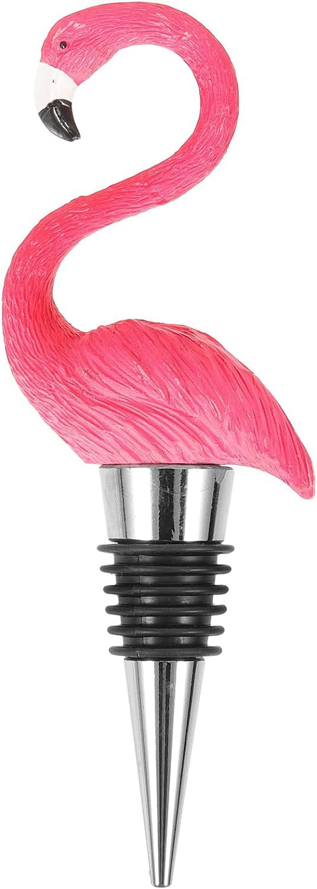 Cheers Glass Wine Stopper Wine Bottle Stopper Flamingo Wine Saver Party ...