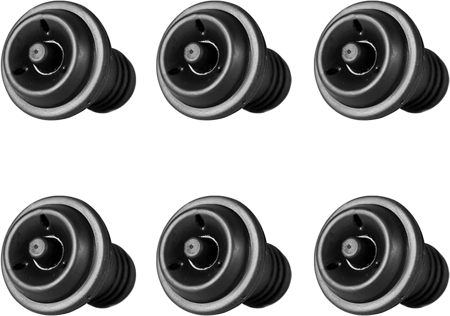 Wine Bottle Stoppers,6 PCS Wine Stoppers for Wine Bottles,Reusable Wine ...