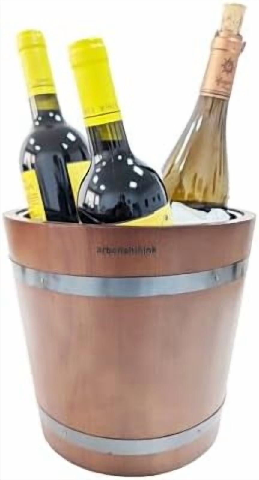 Wine Chiller Bucket | Ice Cooler | Compact & Portable for Wine Beer ...