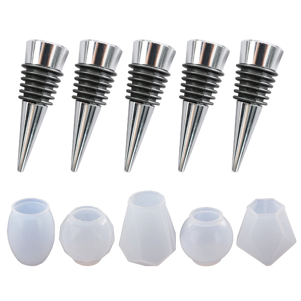Wine Cork Mold Silicone Molds Wine Bottle Stoppers DIY Stopper Molds ...