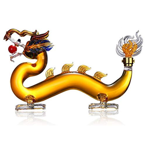 Wine Decanter,Creative whiskey decanter in dragon form, Liquor Wine ...