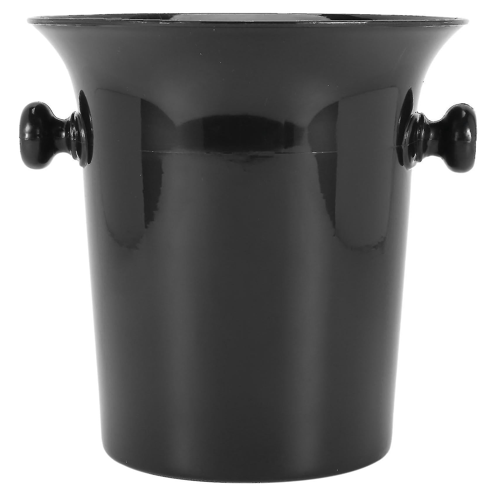Wine Dump Black Plastic Wine Spittoon - Standard Size With Black Funnel ...