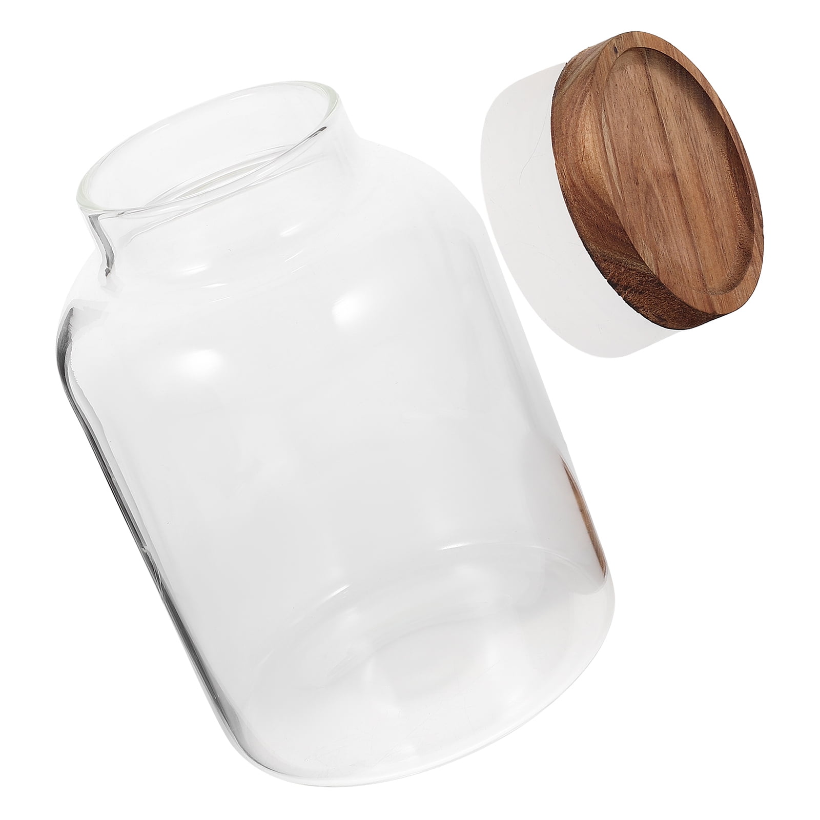 Wine Glass Bottles Wine Storage Sealed Containers Glass Tea Jar Sugar ...