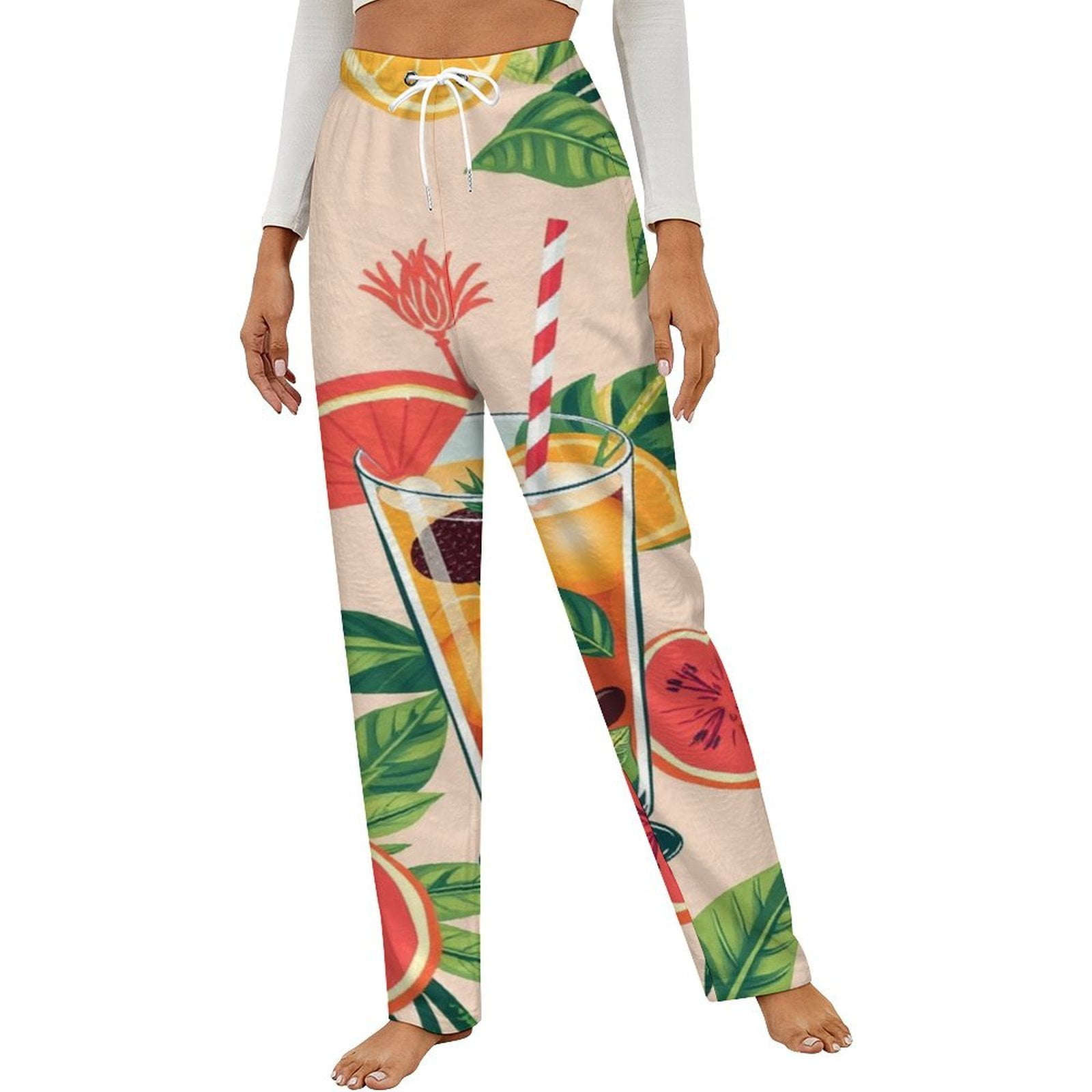 Wine Glass Flannel Pajamas Women's Autumn And Winter Plus Velvet Warm ...