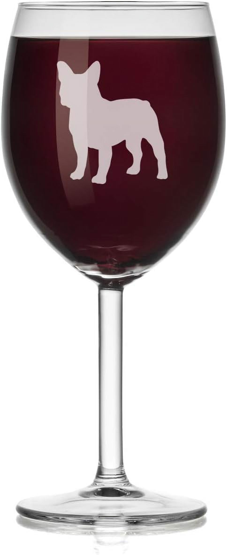 Wine Glass Frenchie French (Stemmed, 10oz) - Walmart.com