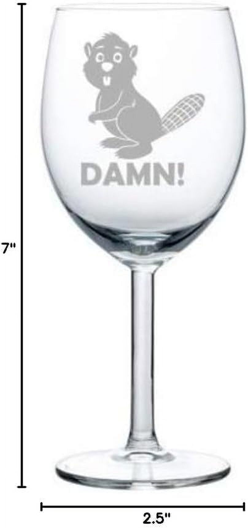 Wine Glass Goblet Funny (10 oz) - Walmart.com