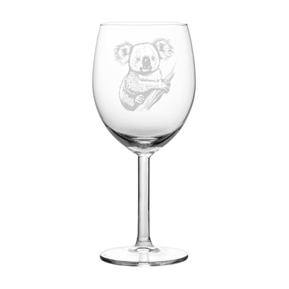 Wine Glass Goblet Gift Koala In Tree (10 oz) - Walmart.com
