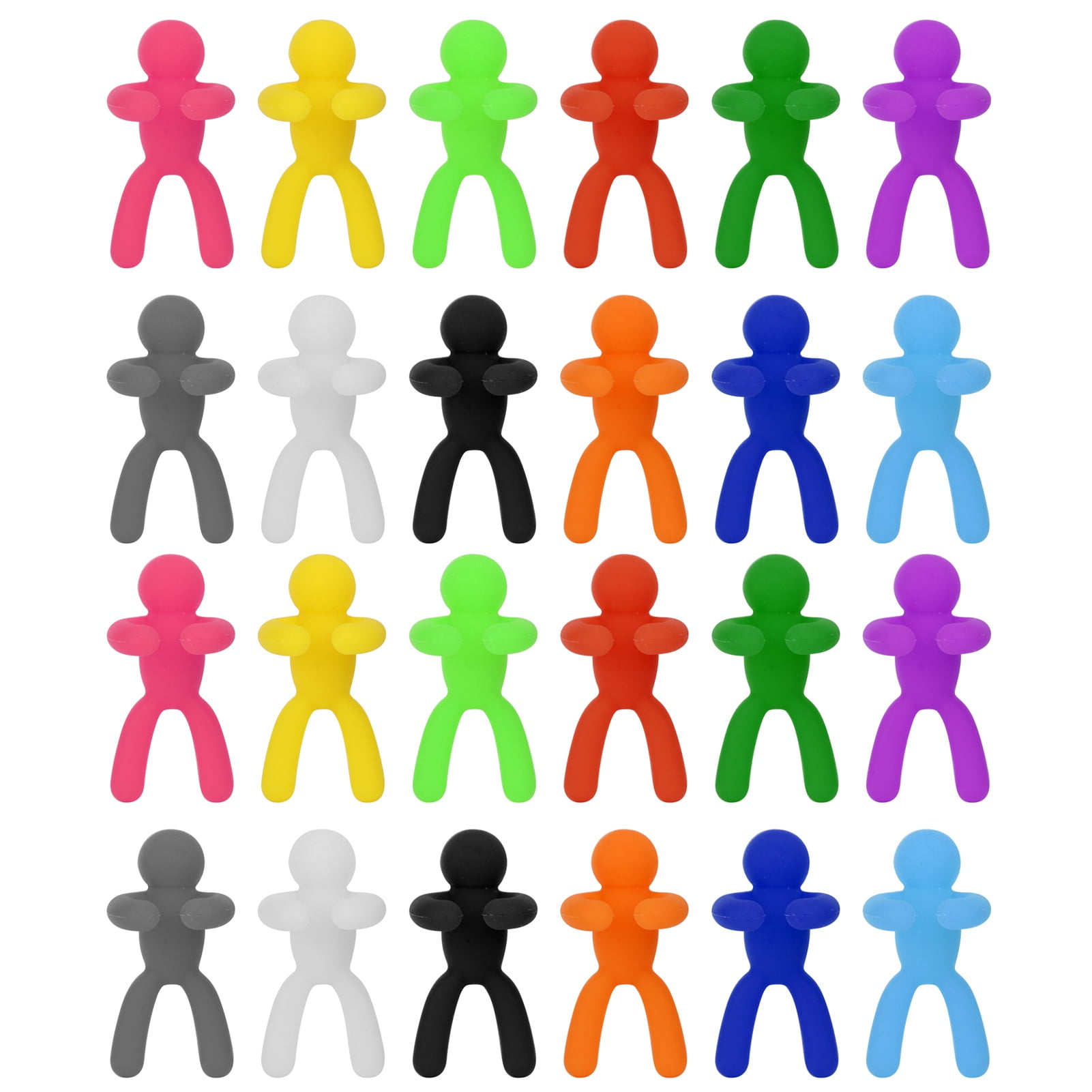 Wine Glass Markers Silicone Identification Tags for Easy Drink Tracking ...