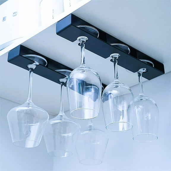 1 Pcs Wine Glass Holder,Wine Glass Rack Under Cabinet, Metal Wine ...