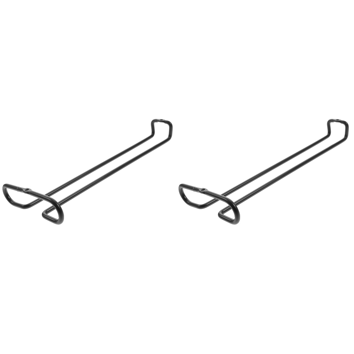 Wine Glass Rack Upside down Goblet Holder Bar Glasses Organizer Wrought ...