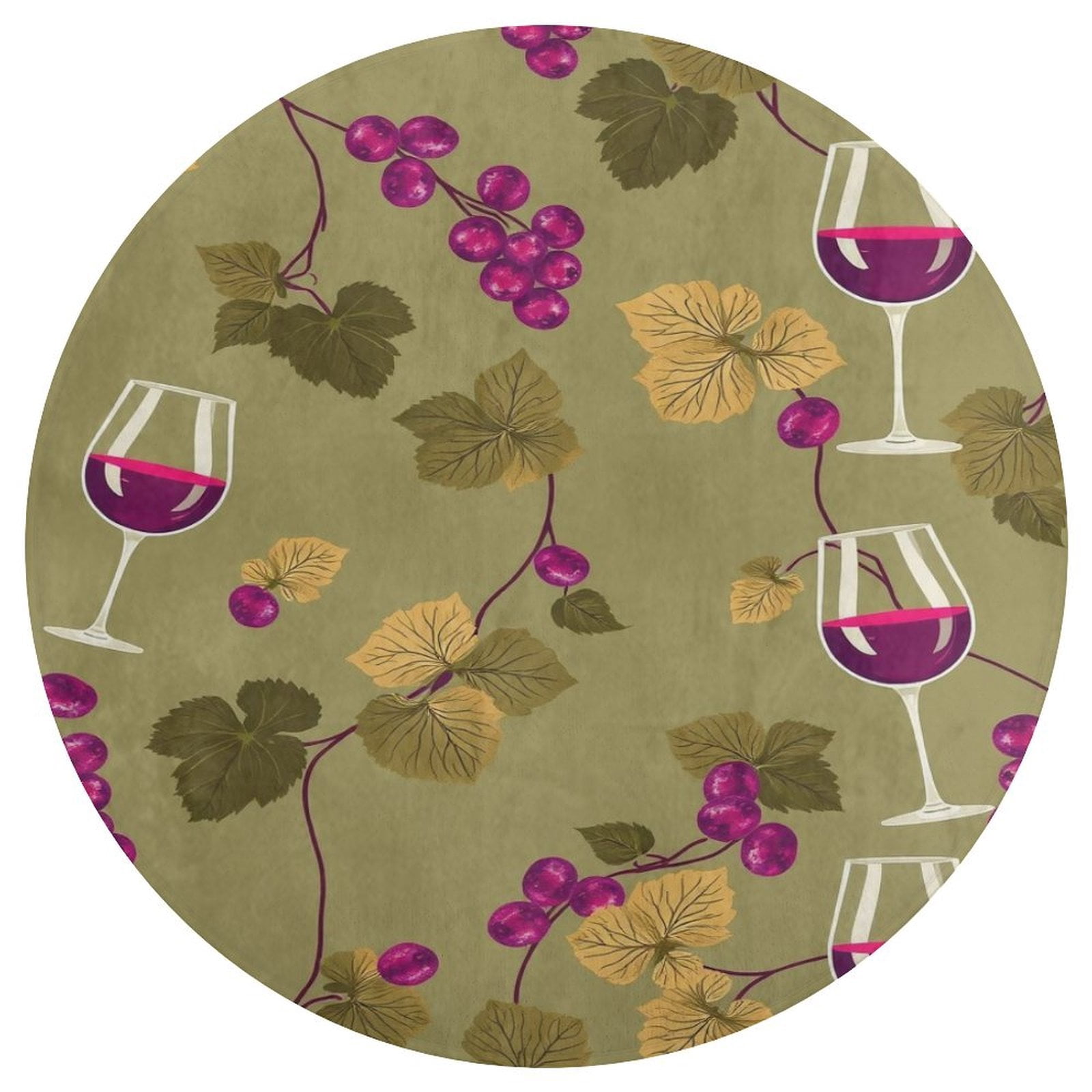 Wine Glass Round Carpet Living Room Carpet Modern And Stylish Living ...